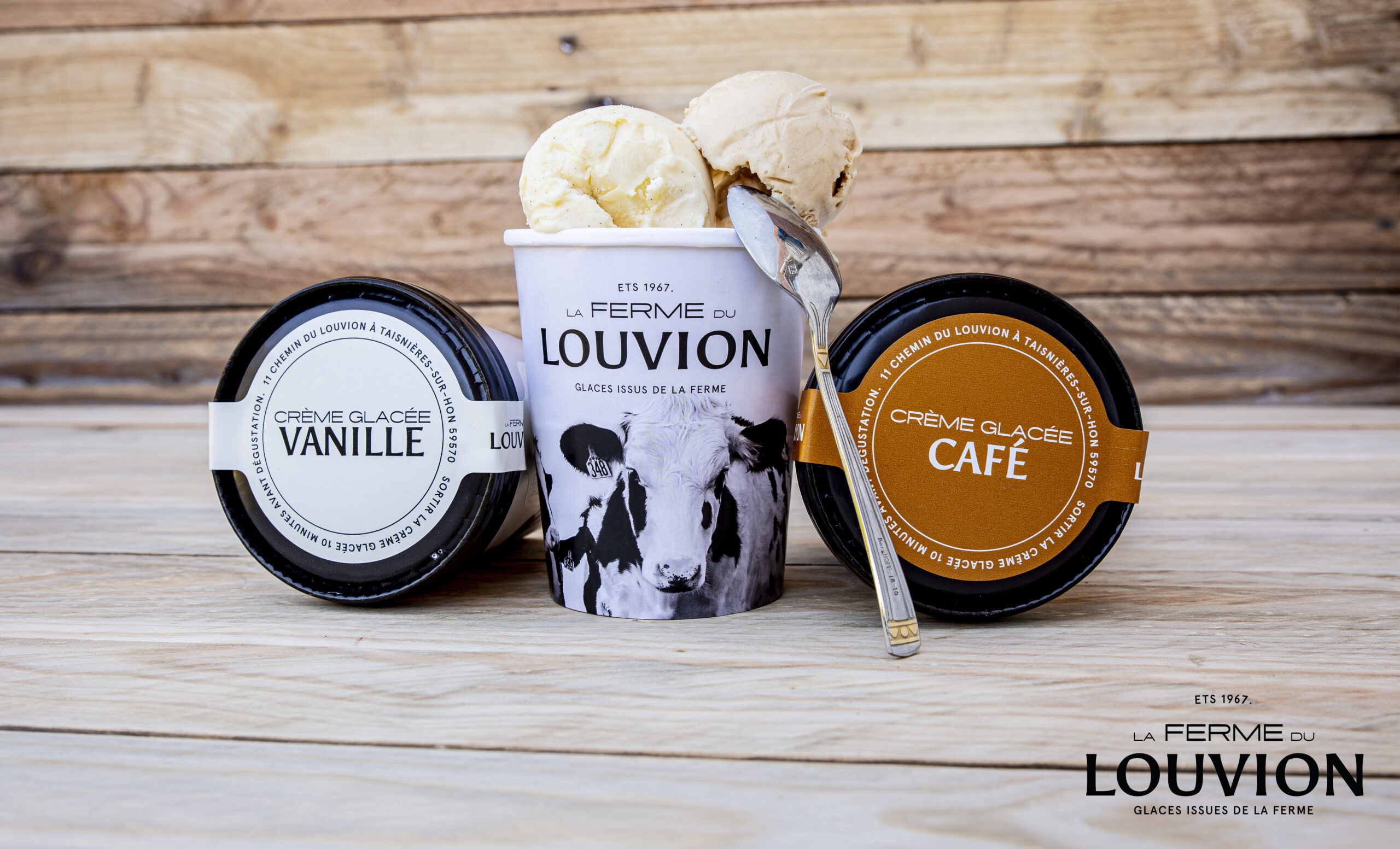 GLACES ARTISANALES : COLLABORATION AVEC UN AGRICULTEUR (HDF) - Lusitalia